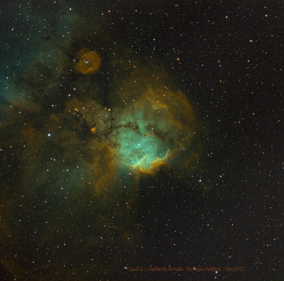 NGC 2467 Skull & Crossbones Nebula | Telescope Live NGC 2467 Skull & Crossbones Nebula | Telescope Live